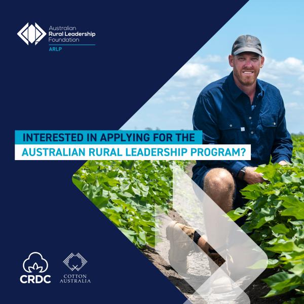 Apply now for the Australian Rural Leadership Program | CRDC