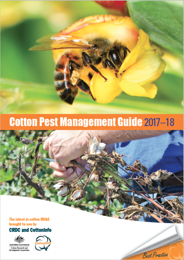 Latest Cotton Pest Management Guide released (1 September 2017) | CRDC